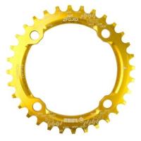 China CNC Machined 7075-T6 Aluminum Color Anodized Bicycle BMX Sprocket 104mm 32T 34T 36T for sale