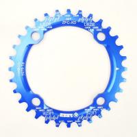 China CNC Machined 7075-T6 Aluminum Color Anodized Bicycle BMX Sprocket 104mm 32T 34T 36T for sale