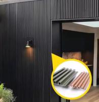 China Aluminum Wall Panel Profiles for Residential Construction - ASTM E84 Class A Fire Rated with Custom Powder Coating & Wood Grain Finishes for sale