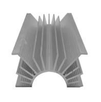 China Custom Anodizing Extruded Aluminium Heatsink Profile 6063 T5 Aluminum Cooler Heat Sink for sale