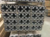 China T Slot Aluminum Profile 2020 4040 8080 4060 Silver Black Anodized 6063 Industrial Extrusion for sale