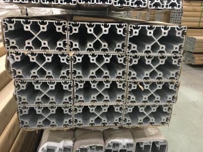 China T Slot Aluminum Profile 2020 4040 8080 4060 Silver Black Anodized 6063 Industrial Extrusion for sale