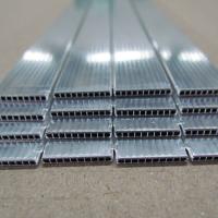 China Parallel Flow Microchannel Flat Aluminum Tubing 6-40mm Width 0.8-8mm Height with 0.12mm Wall Thickness for HVAC Systems for sale