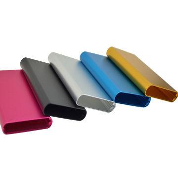 China 6063 T5 Color Anodized Aluminum Extruded Profiles for Electronic Enclosures - Custom Sizes, 500 PCS MOQ, 7-15 Day Lead Time for sale