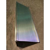 China Industrial Aluminum Profile for Curtain Wall Cover 6000 Ton Extrusion Custom Length for sale