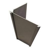 China Industrial Aluminum Profile for Curtain Wall Cover 6000 Ton Extrusion Custom Length for sale