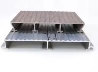 China Custom Aluminum Dock Decking Floor Profile Extrusion T3-T8 Temper Square Shape for sale
