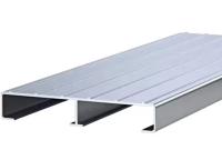 China Custom Extruded Aluminum Decking Profile for Swimming Pool and Boat Deck T3-T8 for sale