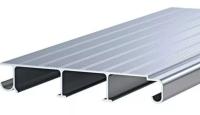 China Custom Extruded Aluminum Decking Profile for Swimming Pool and Boat Deck T3-T8 for sale