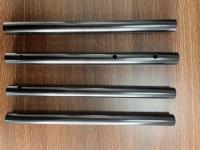China Customized Aluminum Round Tube Black Hard Anodized 30μM Wall Thickness 1mm Retractable Bracket for sale