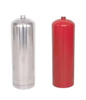 China SUS304 Stainless Steel Fire Extinguisher Cylinder - 0.8mm Thickness, Custom Sizes & Branding Options for sale