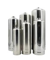 China Custom Size Water Fire Extinguisher Cylinder 85-180mm Diameter with 0.8mm SUS304 Stainless Steel Construction for sale