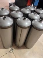 China Custom 1L Stainless Steel Fire Extinguisher Cylinder 0.8mm Thickness Check Inspection Empty for sale