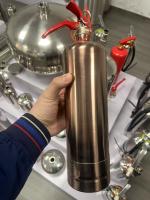 China Custom 1L Stainless Steel Fire Extinguisher Cylinder 0.8mm Thickness Check Inspection Empty for sale