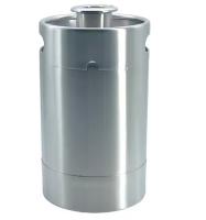 China SUS304 Stainless Steel 10L Beer Keg with 1mm Wall Thickness - Multiple Sizes Available from 2L to 10L Capacity for sale