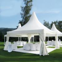 China Custom Aluminum Shelter Tent 15-20 Year Lifespan with 1500-2000mm Waterproof Rating for Outdoor Events and Weddings for sale