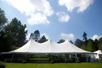 China Custom Aluminum Shelter Tent 15-20 Year Lifespan with 1500-2000mm Waterproof Rating for Outdoor Events and Weddings for sale