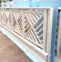 China Aluminum Railing Decorative Deck Railing System Custom Sizes Balcony Aluminum Rail Kit for sale