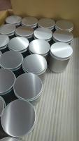 China Food Grade 500ml Aluminum Tin Box with Screw Lid for Cosmetic and Industrial Use for sale