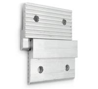 China Aluminum Z Clip Wall Mounting French Cleat Hanger 6063 T5 1m to 3m Custom Length for sale