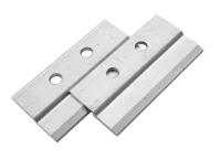 China Interlocking French Cleat Hangers Aluminum Z Clip Brackets 1m to 3m Custom Length for sale