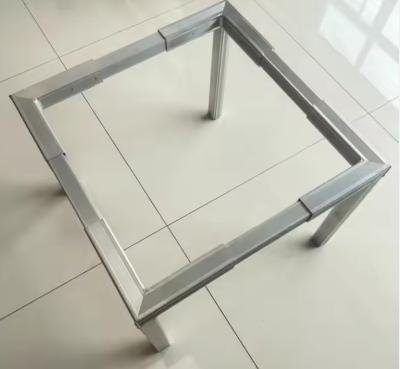 China Adjustable Custom Aluminum Mounting Bracket for Outdoor Air Conditioning Units Fixing Bracket for AC Units for sale