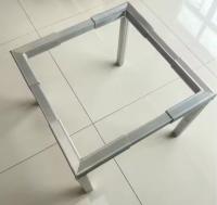 China Adjustable Aluminum Mounting Bracket for Outdoor AC Units 1-2 Ton Custom Fixing Bracket for sale