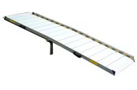 China Folding Aluminum Wheelchair Ramp 250kg Capacity Portable for Car Motorcycle for sale