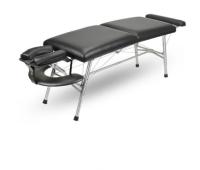 China Folding Aluminum Massage Table 185x60x70cm Salon Spa Bed CE ROHS for sale