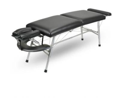 China Folding Aluminum Massage Table 185x60x70cm Salon Spa Bed CE ROHS for sale