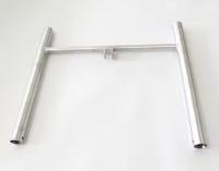 China OEM Customizable Height Adjustable Folding Telescopic Table Legs Aluminum 710-1100mm for sale