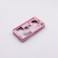 China High Precision CNC Machined Aluminum Parts Pink Anodized 0.01mm Tolerance for sale