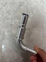 China Custom Aluminum CNC Machined Tubes Pipes 6000 Series T6 Vehicle Water Pipe for sale