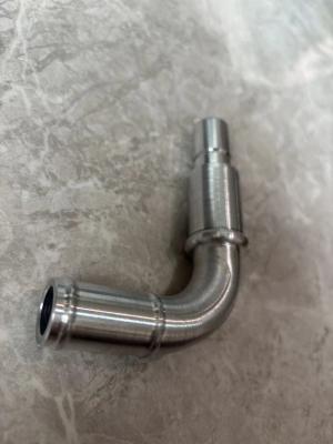 China Custom Aluminum CNC Machined Tubes Pipes 6000 Series T6 Vehicle Water Pipe for sale
