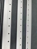 China Custom Aluminum Z Clip Brackets 6063 T5 for Interlocking Wall Mounting System 1m to 3m for sale