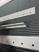 China Custom Aluminum Z Clip Brackets 6063 T5 for Interlocking Wall Mounting System 1m to 3m for sale