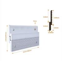 China Aluminum Z Clips and Z Bar Architectural Metal Panel Hanging Systems for Interior Design 50x40x16 cm for sale