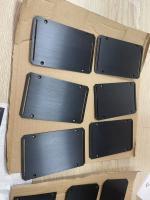 China Custom design Aluminum Electronic Parts Brushed Anodized and CNC deep processing for sale