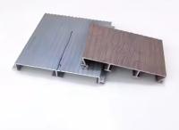China Aluminum Trailer Decking 6000 Series T5 T6 Extruded Profile 0.8-5mm Thickness 3-6m Length for sale