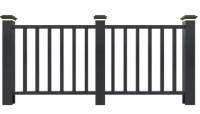 China Aluminum Balcony Glass Railing Profiles 0.8-5.0mm Thickness 6000 Series T6 Temper for Terrace Veranda Systems for sale