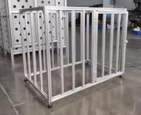 China Industrial Aluminum Extrusion Profile 2020 3030 Series T Slot Square Bars for Custom Bird Cage for sale