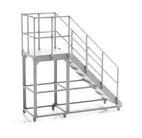 China Custom Industrial Aluminum Work Platforms 20-90 Series with 6-10mm Slots for Airport Maintenance for sale