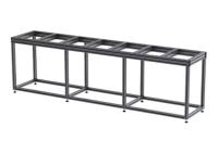 China Custom Aluminum Profile Aquarium Rack System 6063-T5 Anodized Fish Tank Stand for sale