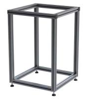 China Custom Aluminum Profile Aquarium Rack System 6063-T5 Anodized Fish Tank Stand for sale