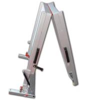 China Custom Aluminum Handicap Van Ramp 500kg Capacity Wheelchair Ramp for Minivans for sale