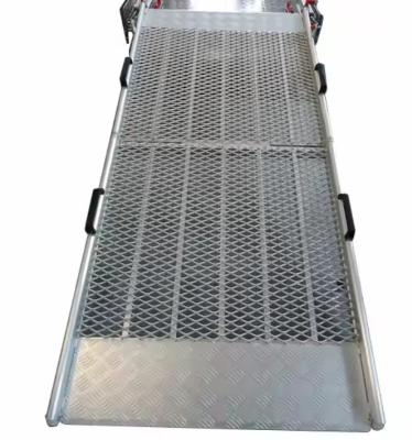 China Custom Aluminum Handicap Van Ramp 500kg Capacity Wheelchair Ramp for Minivans for sale