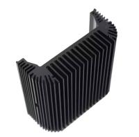 China Industrial Aluminum Profile Shaped Heatsink CNC Precision Machining High Power High Density Tooth Heat Sink 6063-T5 for sale