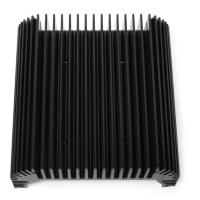 China Industrial Aluminum Profile Shaped Heatsink CNC Precision Machining High Power High Density Tooth Heat Sink 6063-T5 for sale