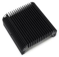 China Industrial Aluminum Profile Shaped Heatsink CNC Precision Machining High Power High Density Tooth Heat Sink 6063-T5 for sale