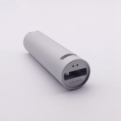 China Custom CNC Machined Aluminum Tube Alkali Sand Anodized with Etching LOGO 6063 for sale
